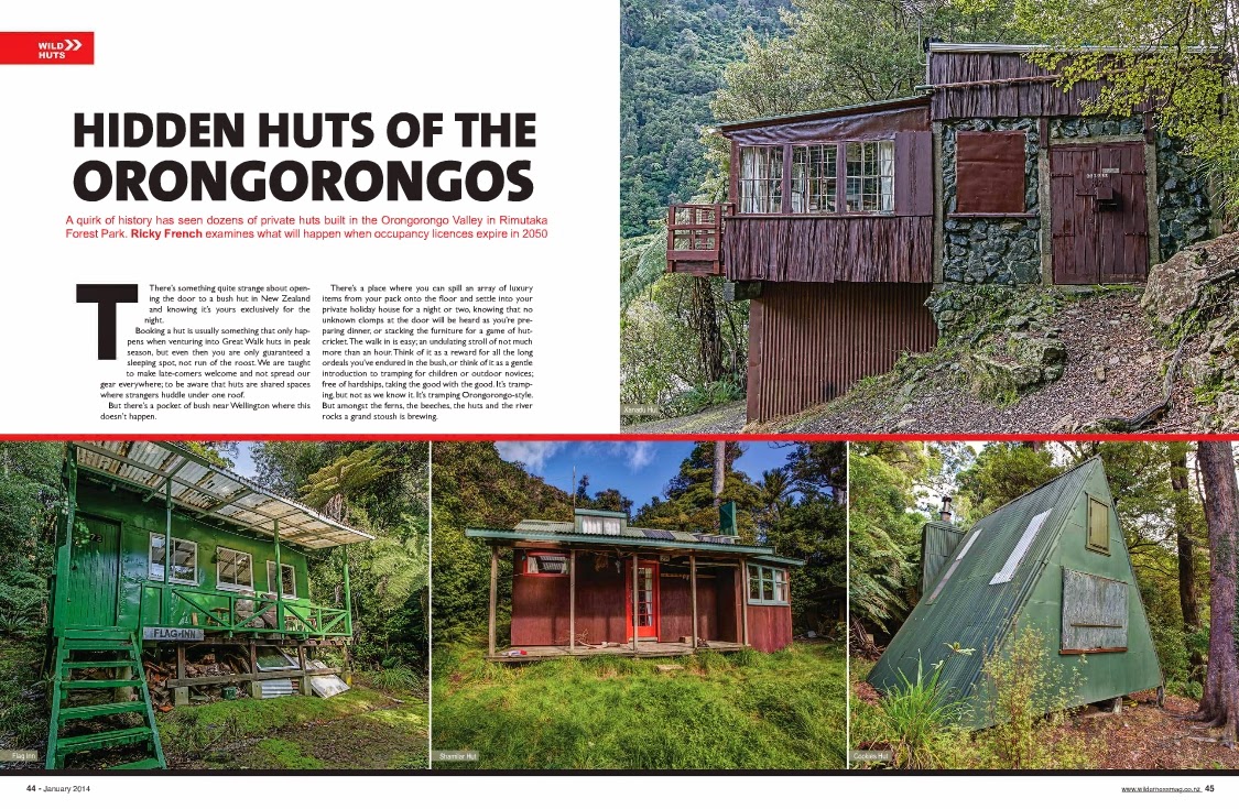 Orongorongo Valley Huts