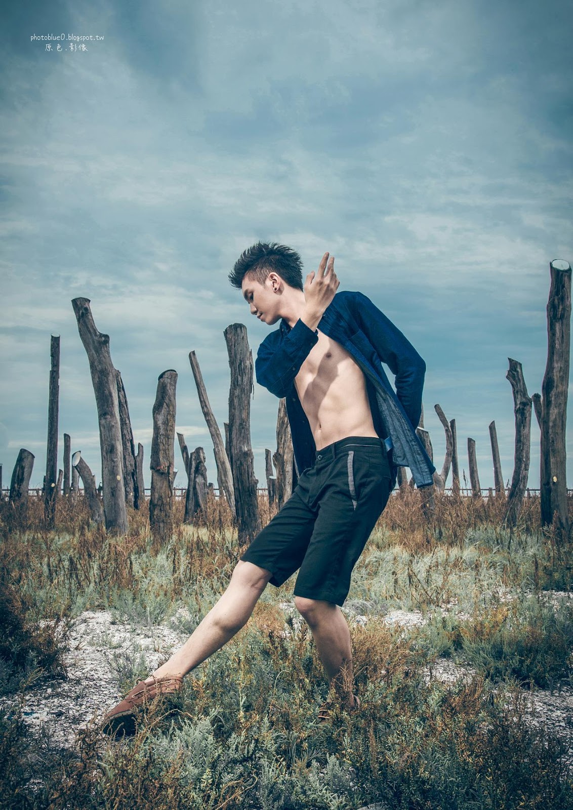 HOT MALE MODELS: Blue Man 42