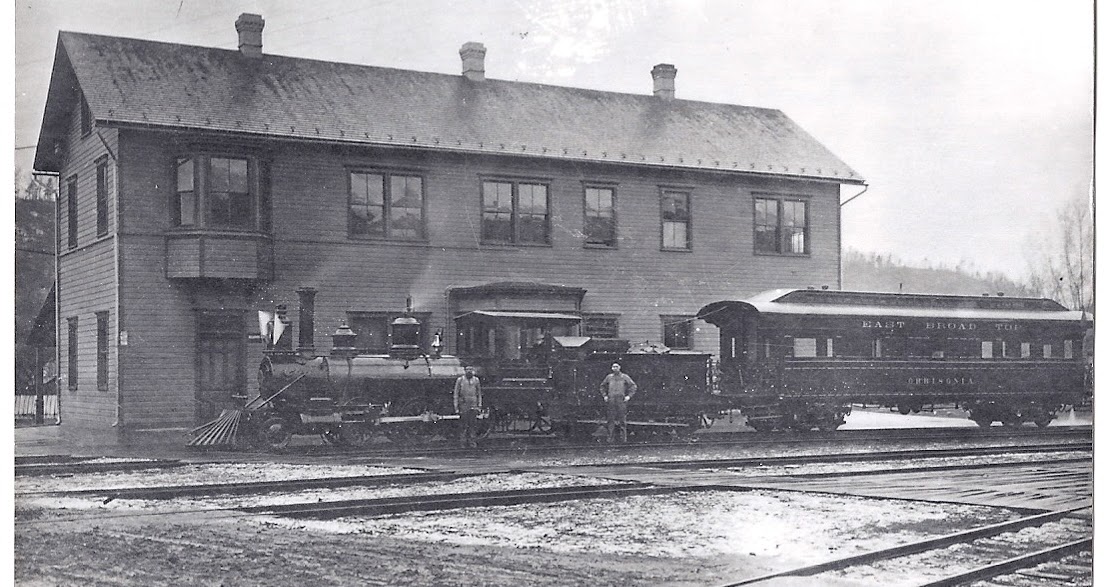 The Blacklog Valley Meets the East Broad Top Narrow Gauge: Scratch Building Orbisonia Station