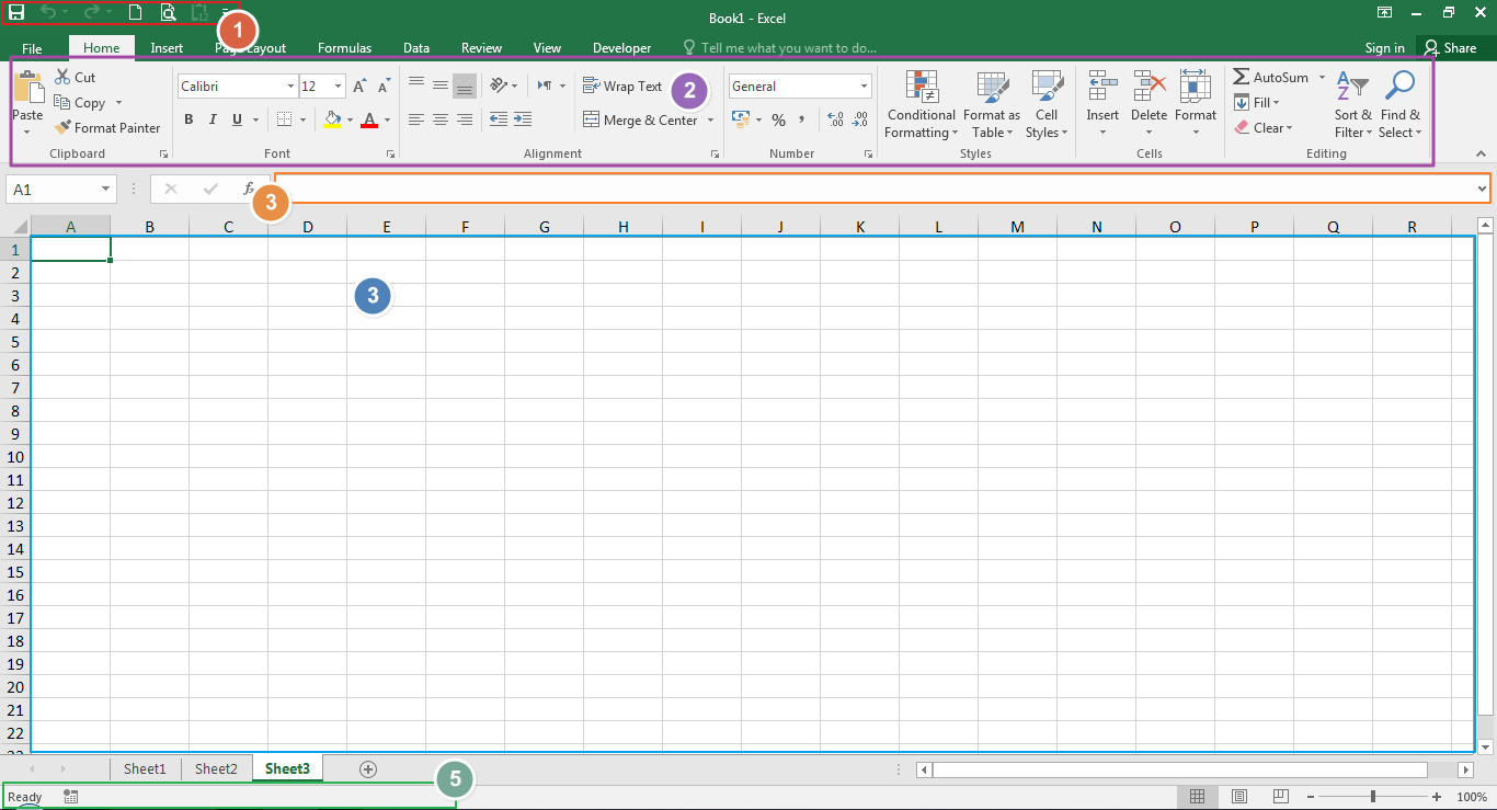 Bagian Bagian Microsoft Excel Beserta Fungsinya User Interface Excel ... Bagian Bagian Microsoft Excel Beserta Fungsinya User Interface Excel ...