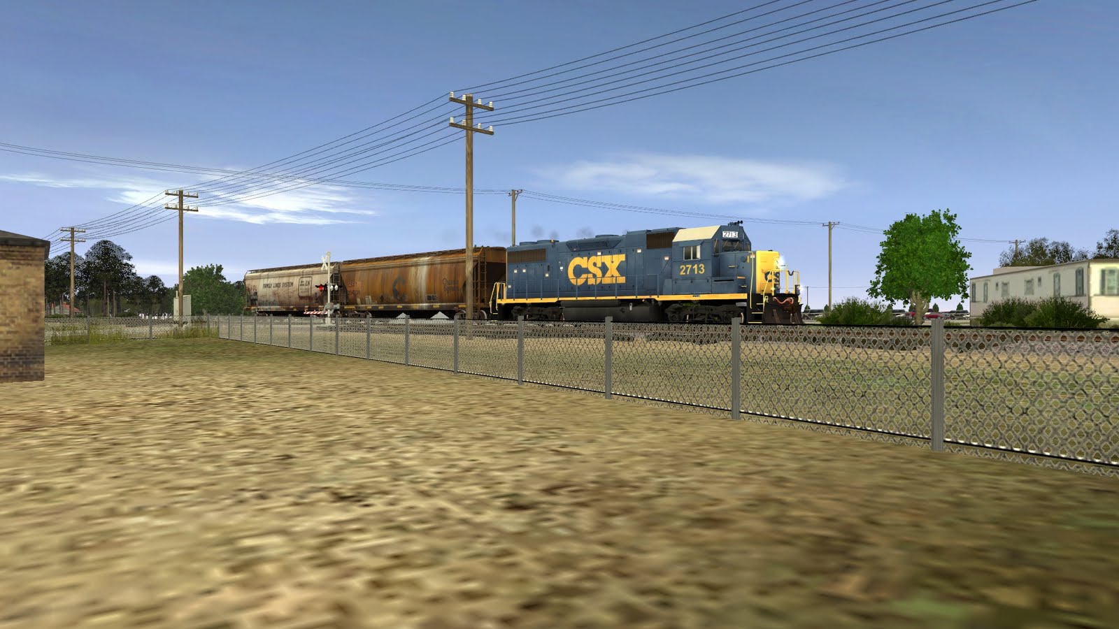 CSX Florida Business Unit in Trainz: Y121 &The New Jointed Rail Covered ...
