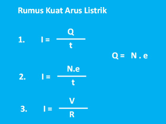 Memahami Pengertian dan Rumus Arus Listrik - IPA MTs