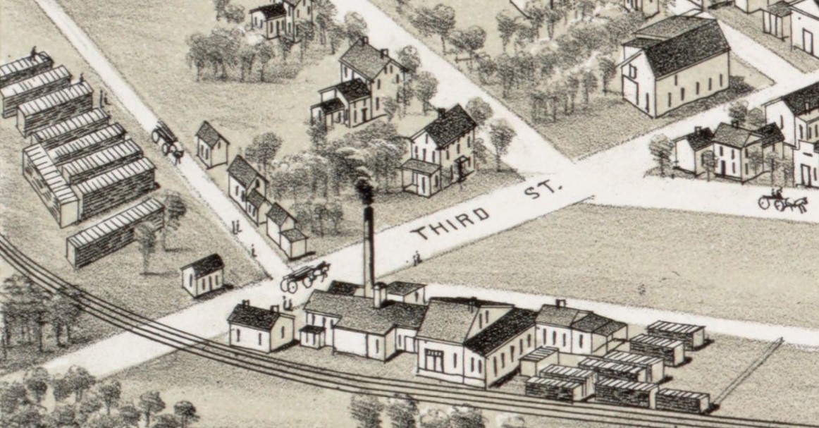 Valley Girl Views: A Closer Look at the 1884 Fowler Map, Mifflinburg Pa