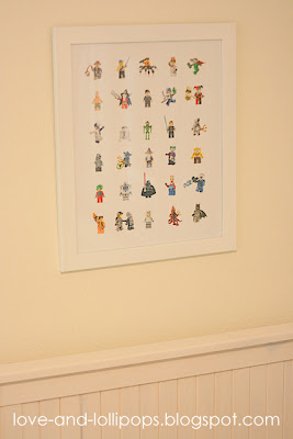 Love and Lollipops: Make a Lego poster