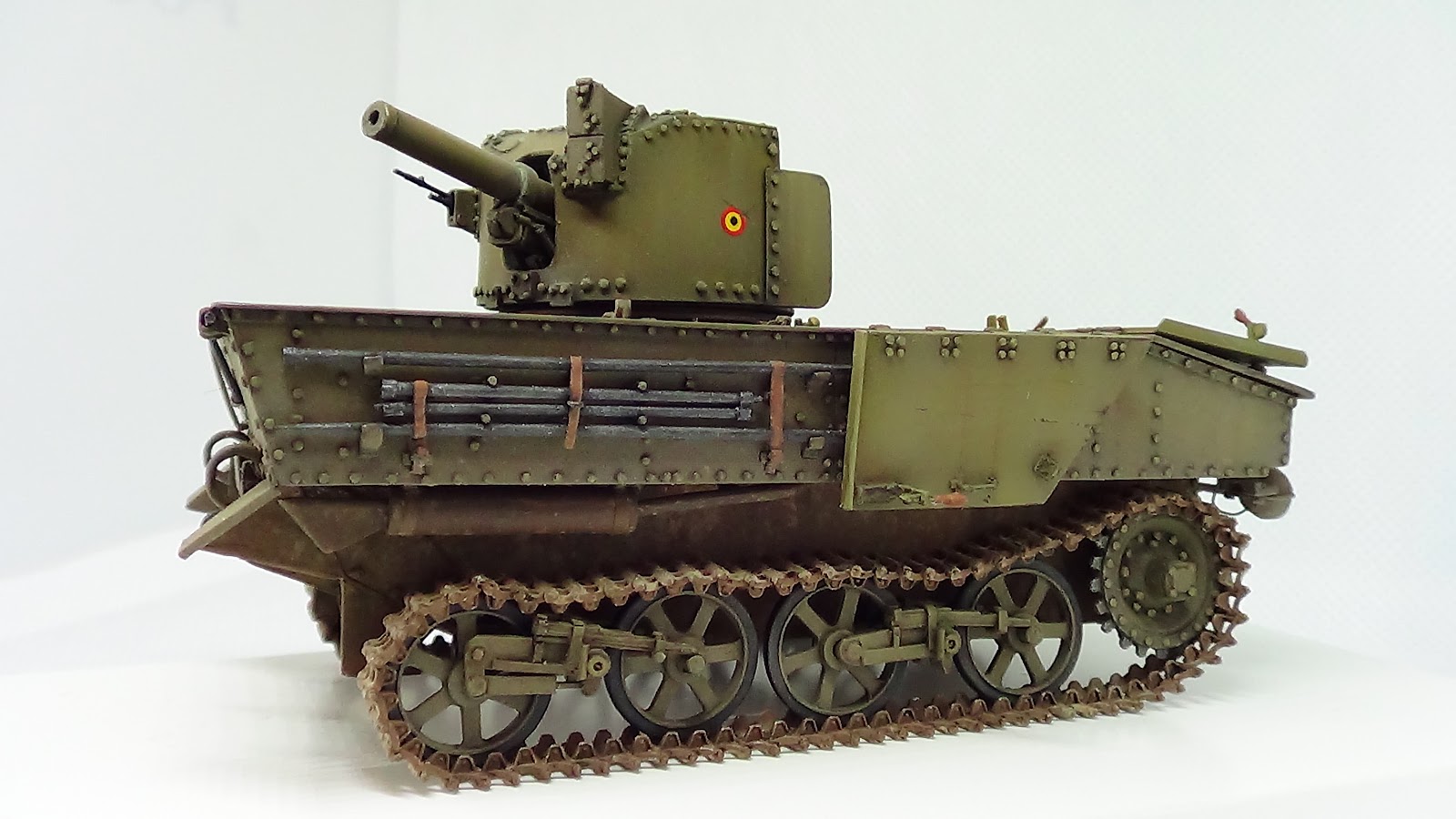 Size's military scale models: Belgian T13 type I (part 6): Retrokit's ...