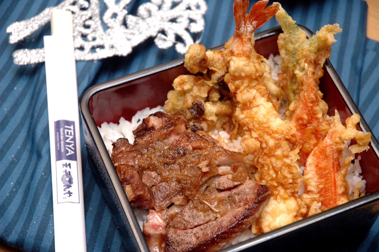 DUDE FOR FOOD: A Tenya Christmas with Tenya Tempura Tendon's Holiday ...