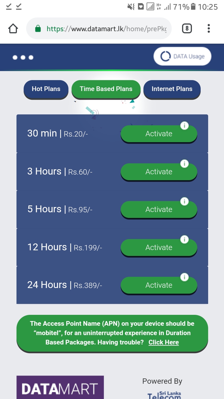 How to get unlimited Data from Mobitel Sri Lanka?