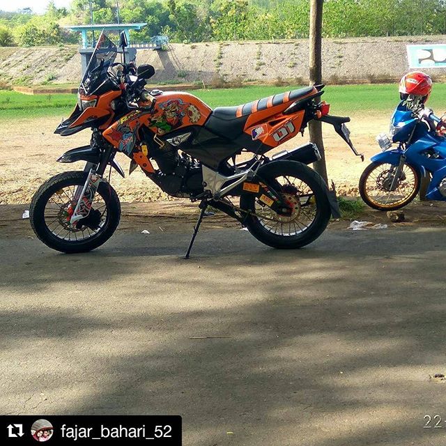 53 Foto Modifikasi Motor Tiger Revo Gaya Touring Terbaru