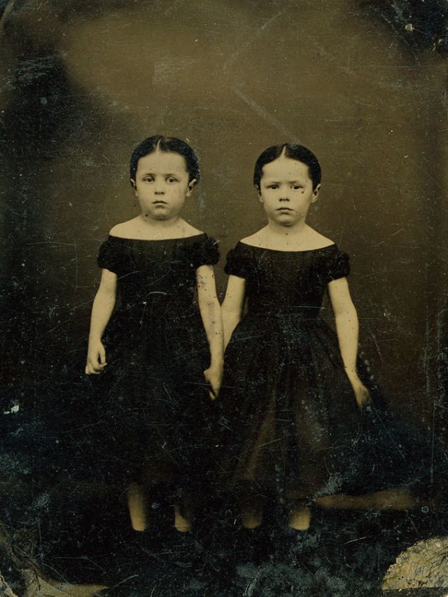 40 Rare Vintage Photos Capture Portraits of Victorian Twins ~ Vintage ...