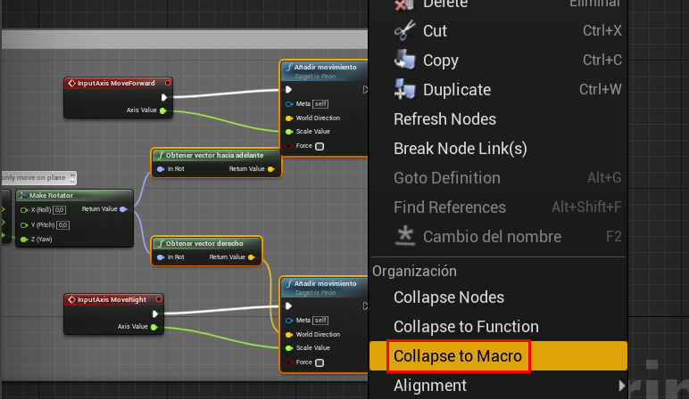 Estudiando Godot: Biblioteca de blueprint