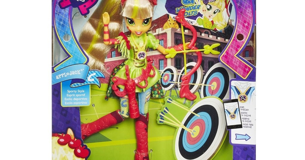 Stock Images of Applejack, Twilight and Sour Sweet Friendship Games ...