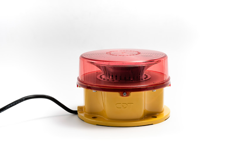 Aircraft Warning Lights LED Medium Intensity Type B Red Flashing 2000cd ...