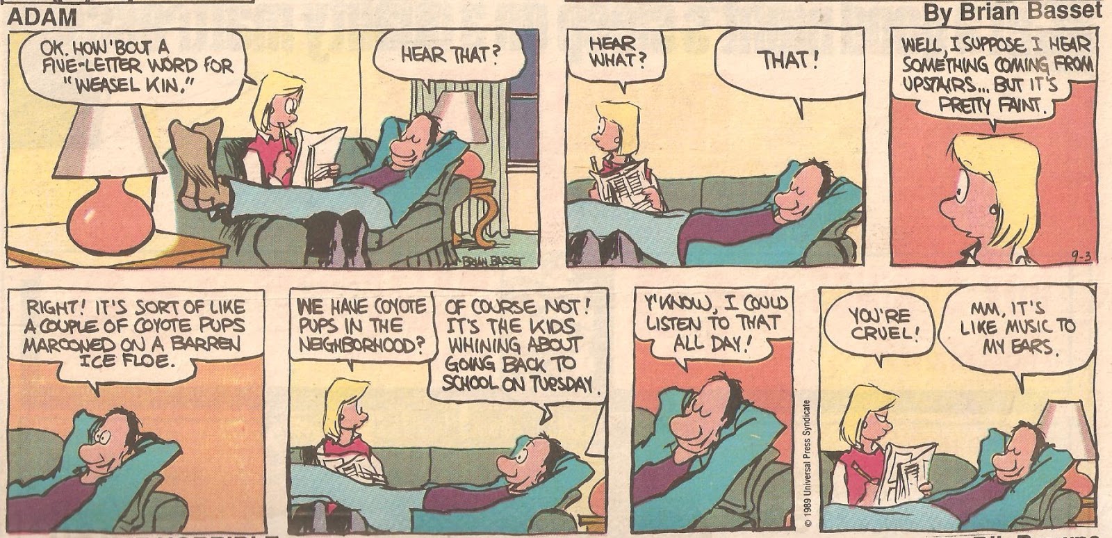 Sunday Comics Debt: The Joy of Going Back to School