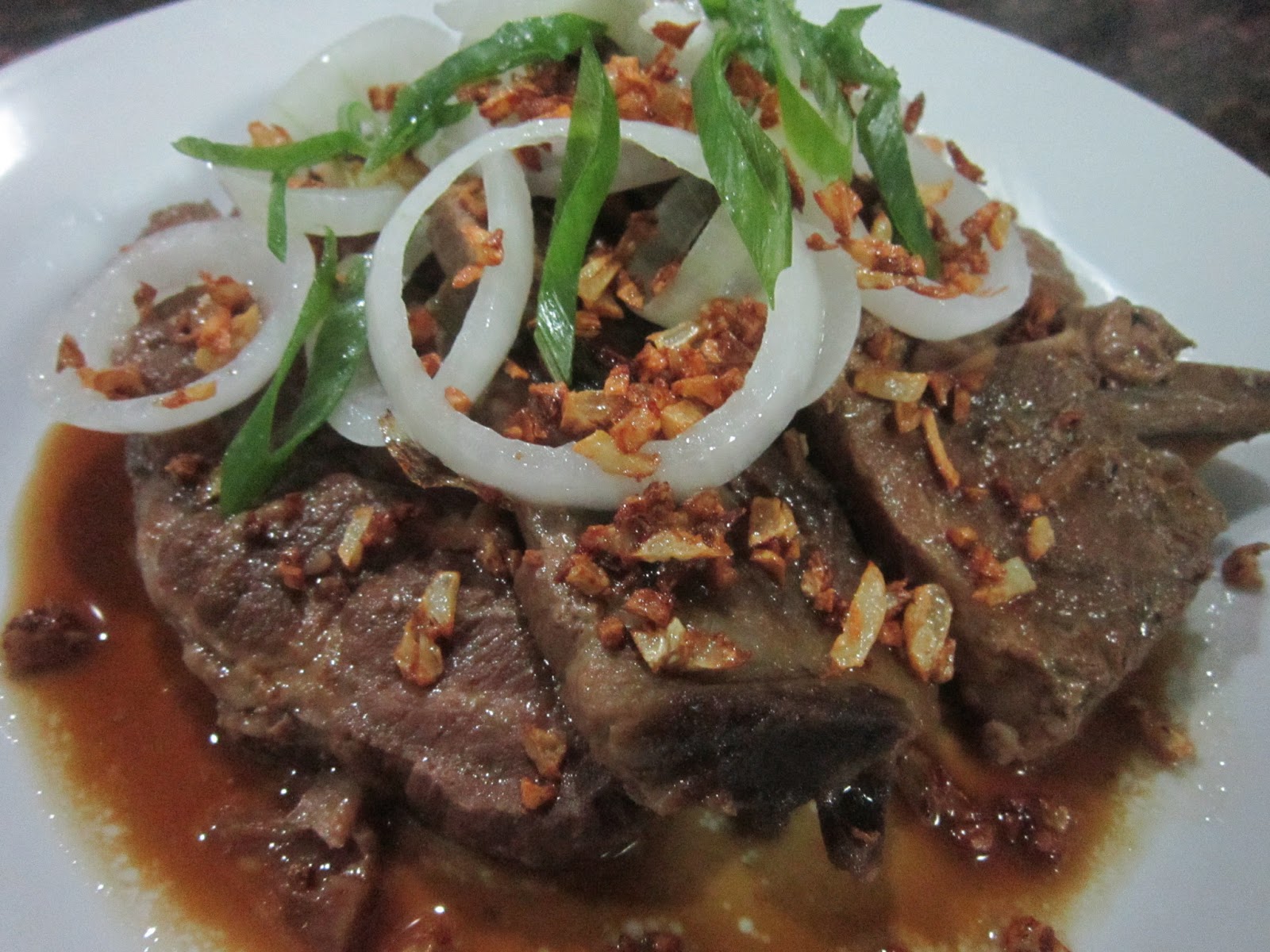 PORK STEAK ala POBRE