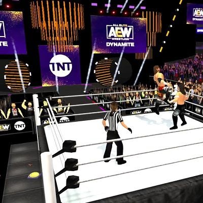 AEW Dynamite 2021 Arena - WR3D Garage