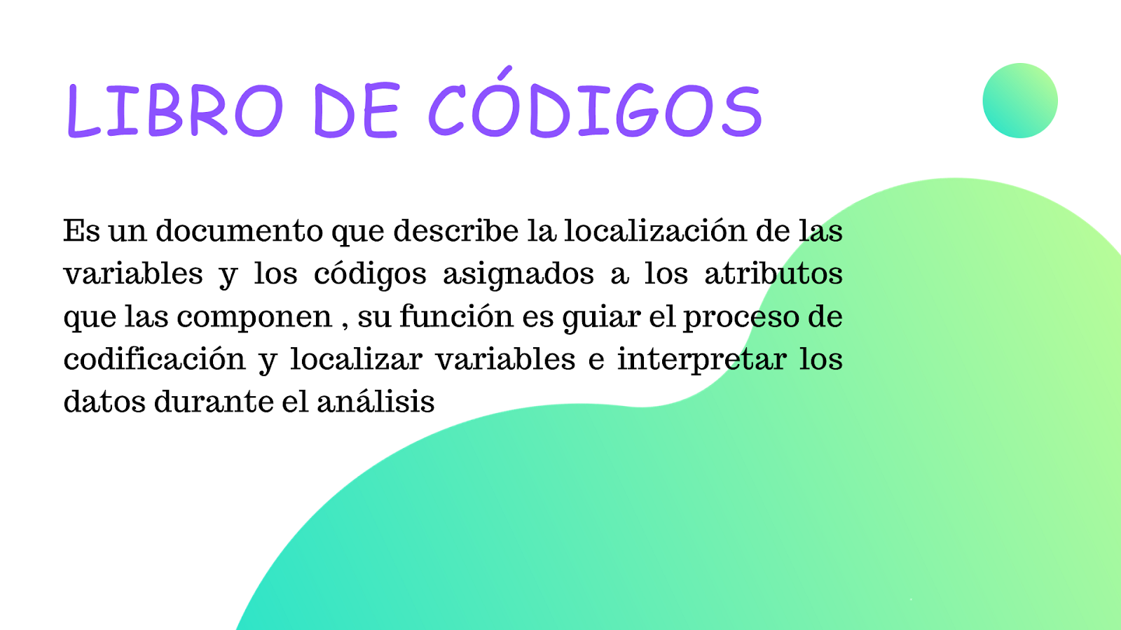CODIFICACIÓN Y LIBRO DE CÓDIGOS