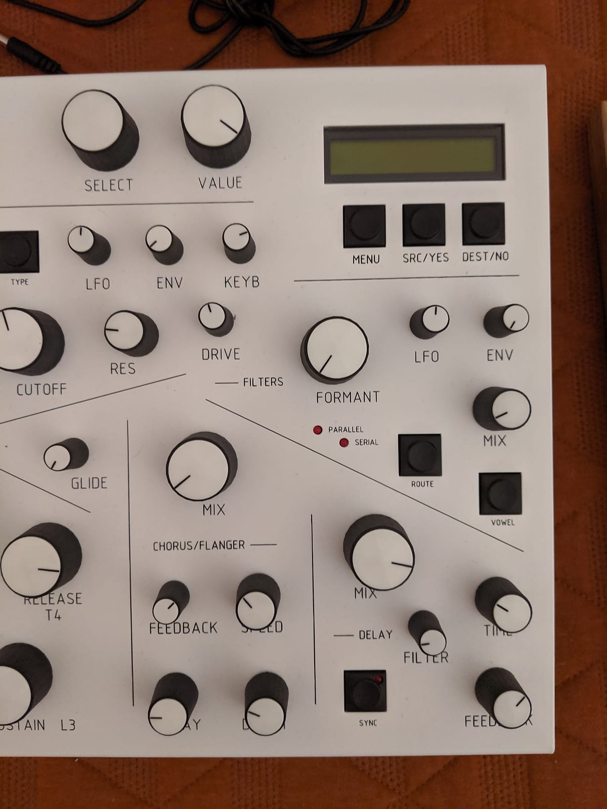MATRIXSYNTH: Modor NF-1 Digital DSP Synth 2018 White