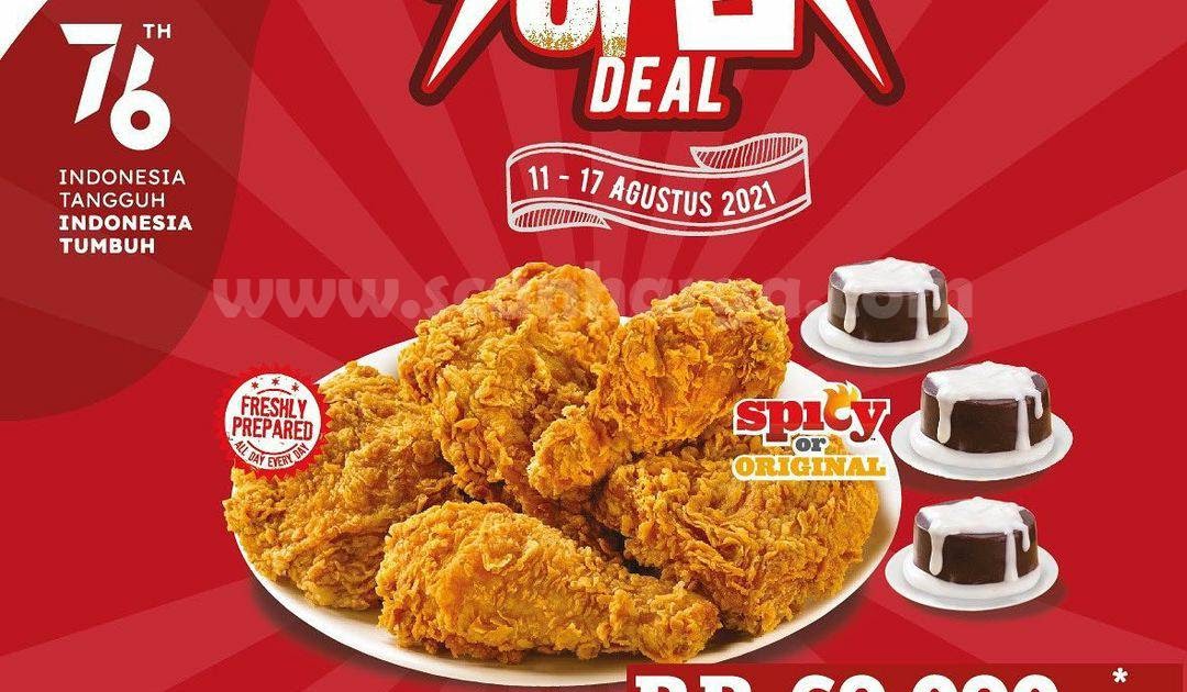 Texas Chicken Promo Super Deal - Paket Merdeka harga cuma Rp. 69.090 ...
