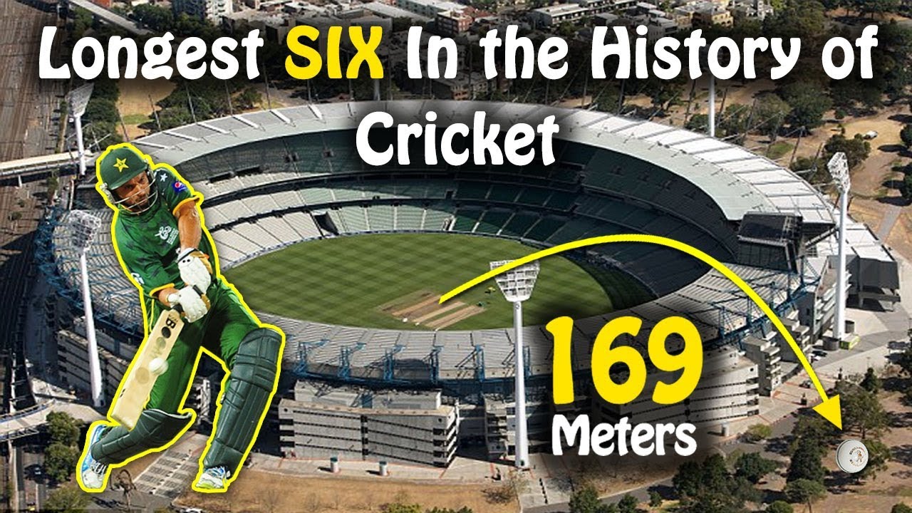 Top 5 Longest Sixes IN Cricket History.