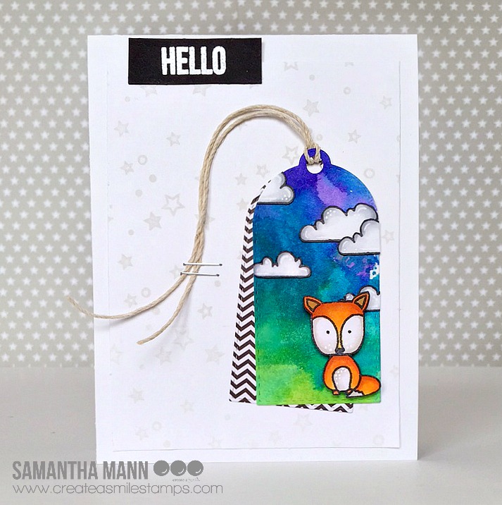 Create a smile: Hello Foxy Card!
