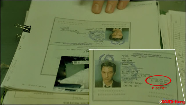 Predict 9/11: The Matrix - Neo's Passport