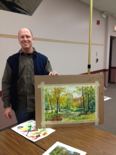 Hudson Society of Artists: March 18: Chris Leeper, Watercolor demo