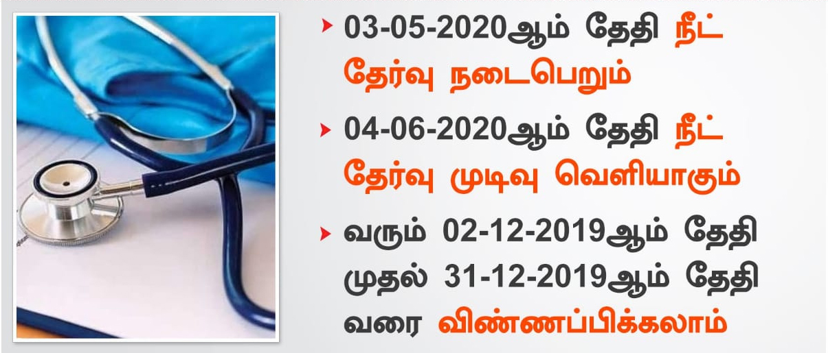 2020 - NEET Exam Date & Schedule Published ~ Padasalai.Net - No.1 ...