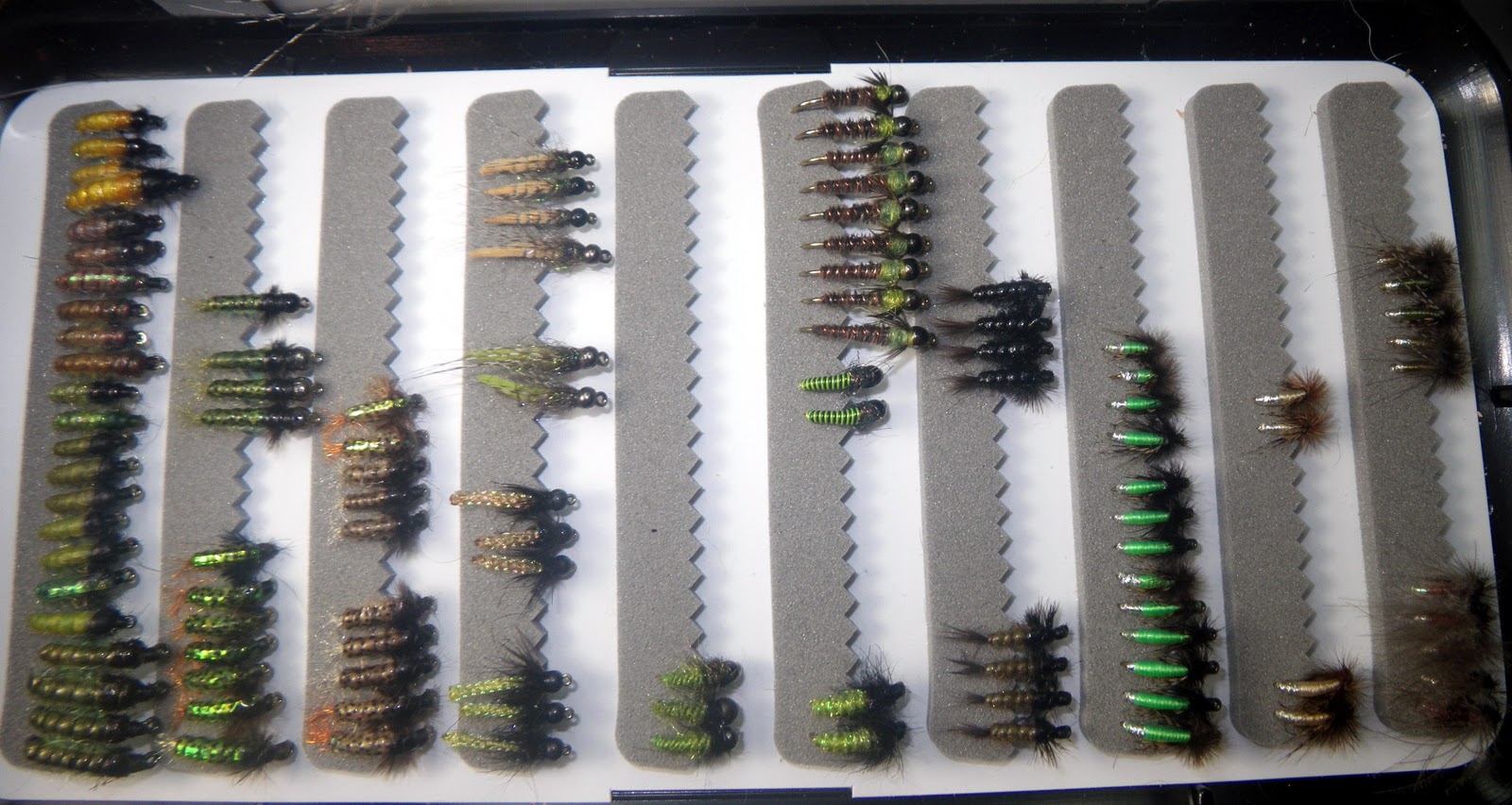 cp's fly fishing and fly tying: Fly Box Organization