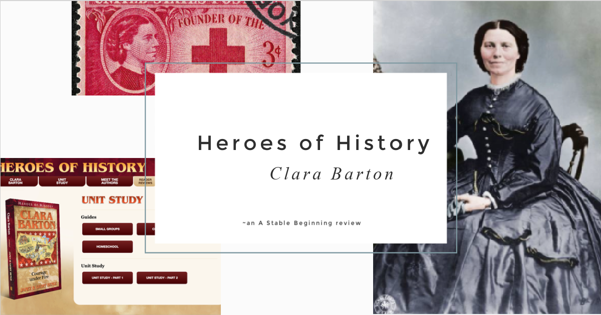 A Stable Beginning: True biography of Clara Barton from YWAM Publishing ...