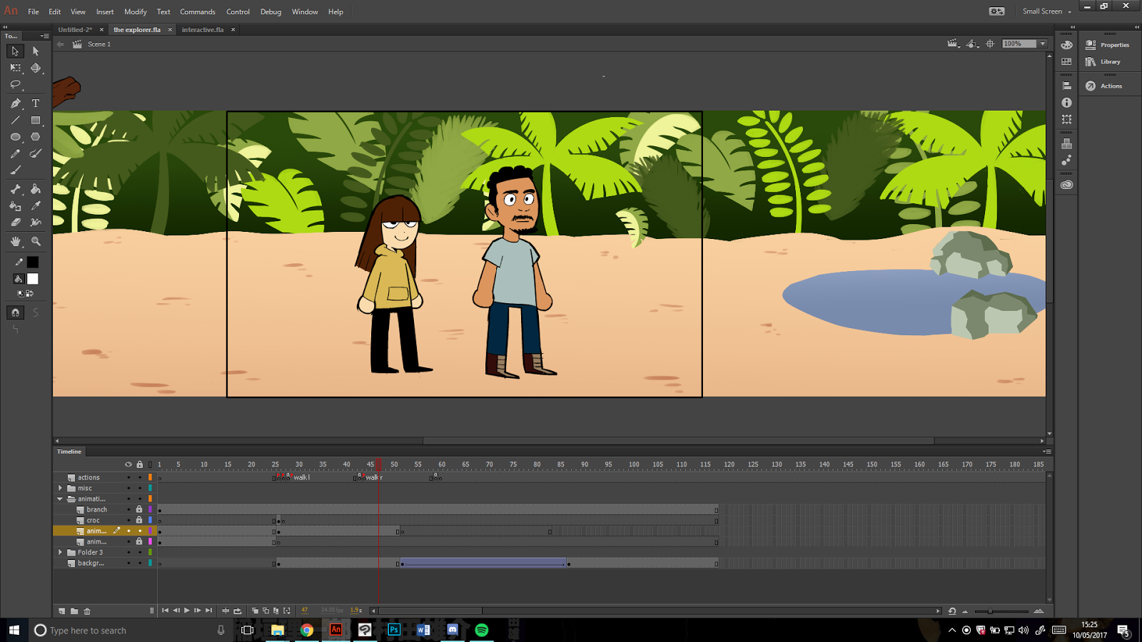 Animation Development and Onion Skinning