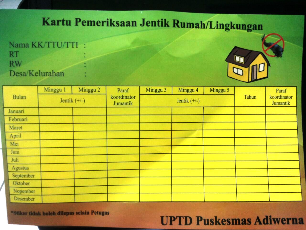 Surveilans: Cegah DBD: Gerakan 1 rumah 1 jumantik paling ampuh