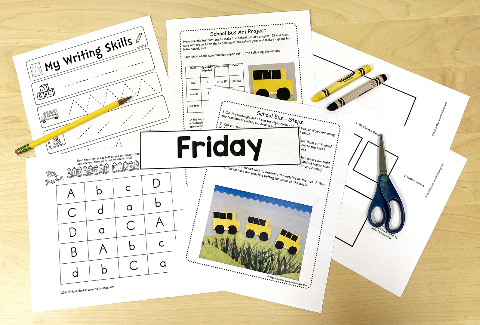 TK/Kinder Distance Learning Packet: Fall Week 1 - NO PREP PRINTABLES ...