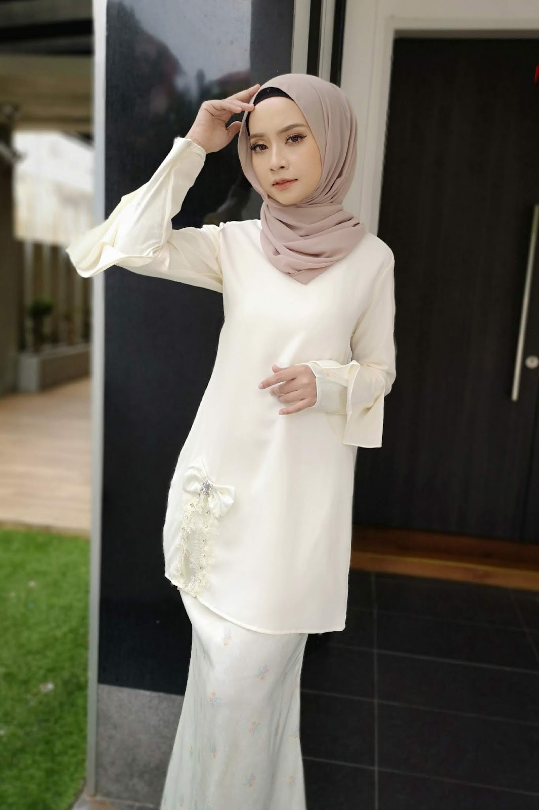 Baju Kurung Moden Raya 2020, Berseri-Seri Di pagi Hari