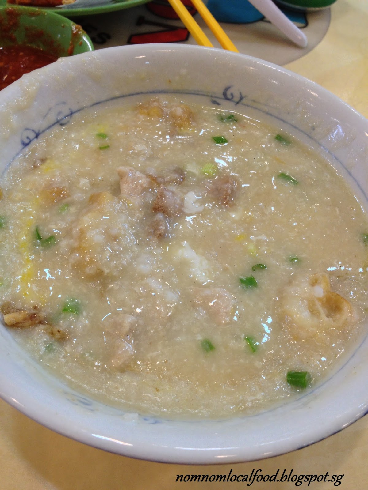 Nom Nom Local Food: Soon Li Whitley Food Centre Porridge