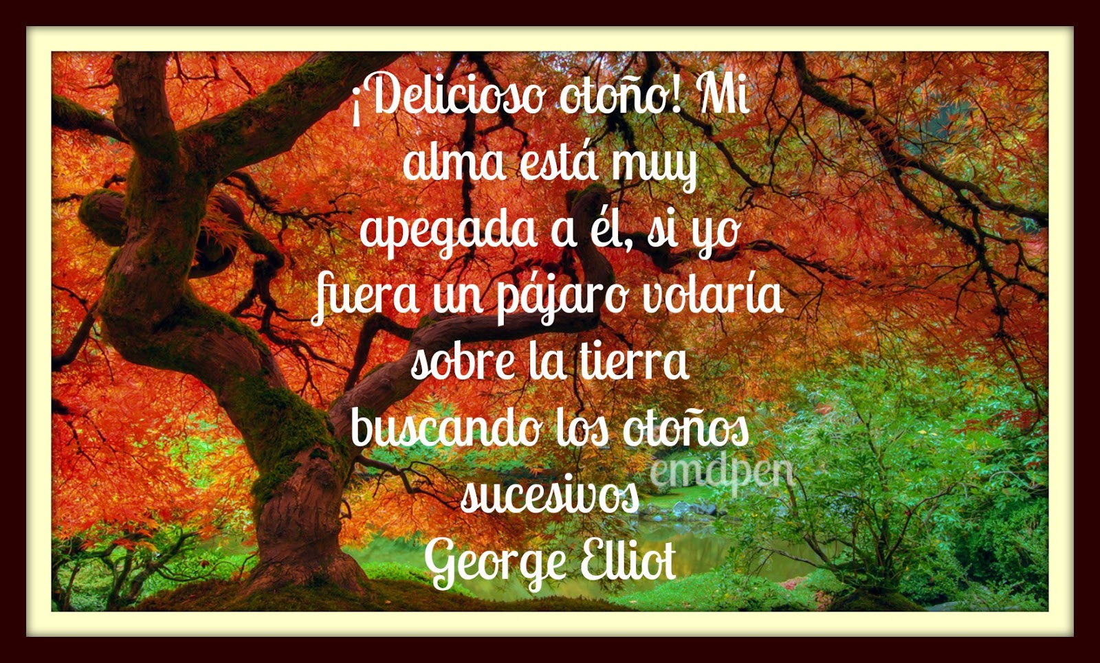 El mundo de paz en nosotros: +7 Imágenes con frases de otoño 1