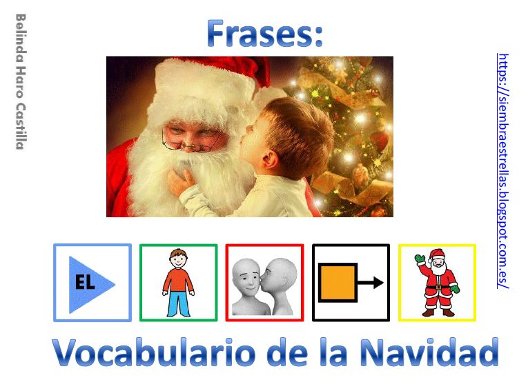 Siembra Estrellas: FRASES VOCABULARIO DE NAVIDAD