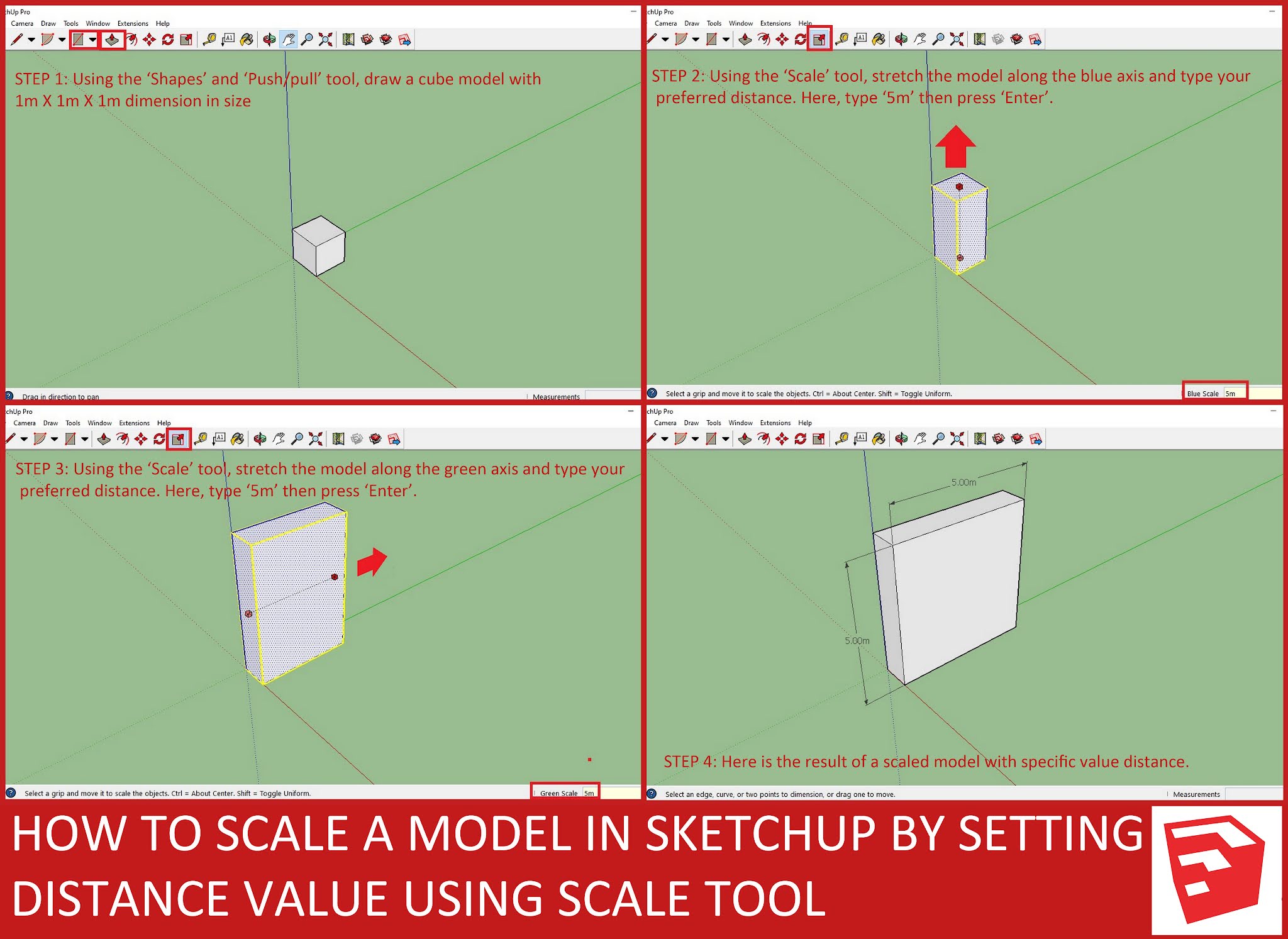 SKETCHUP Tips and Tricks