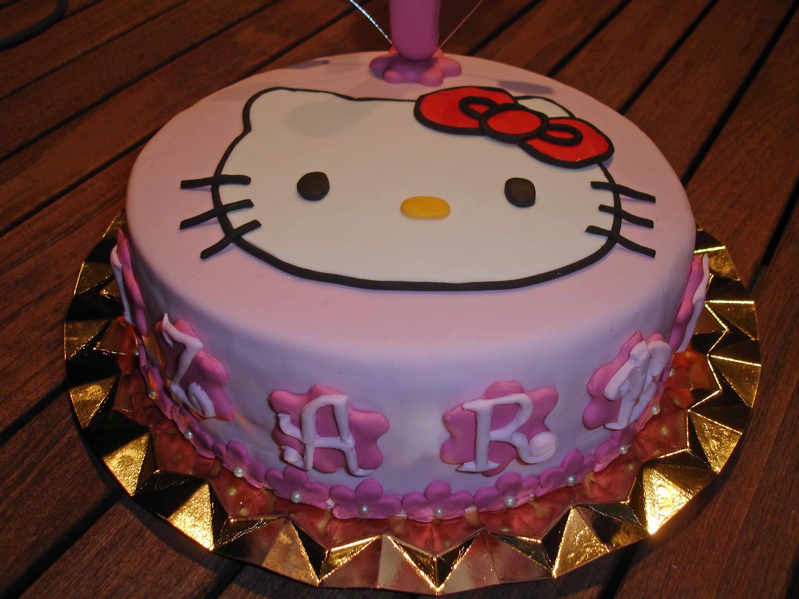 Las galletas de mi casa y más...: Tarta Hello kitty