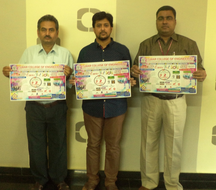 Eswar College of Engineering Blog: ESWAR FEST 2018 POSTER Release