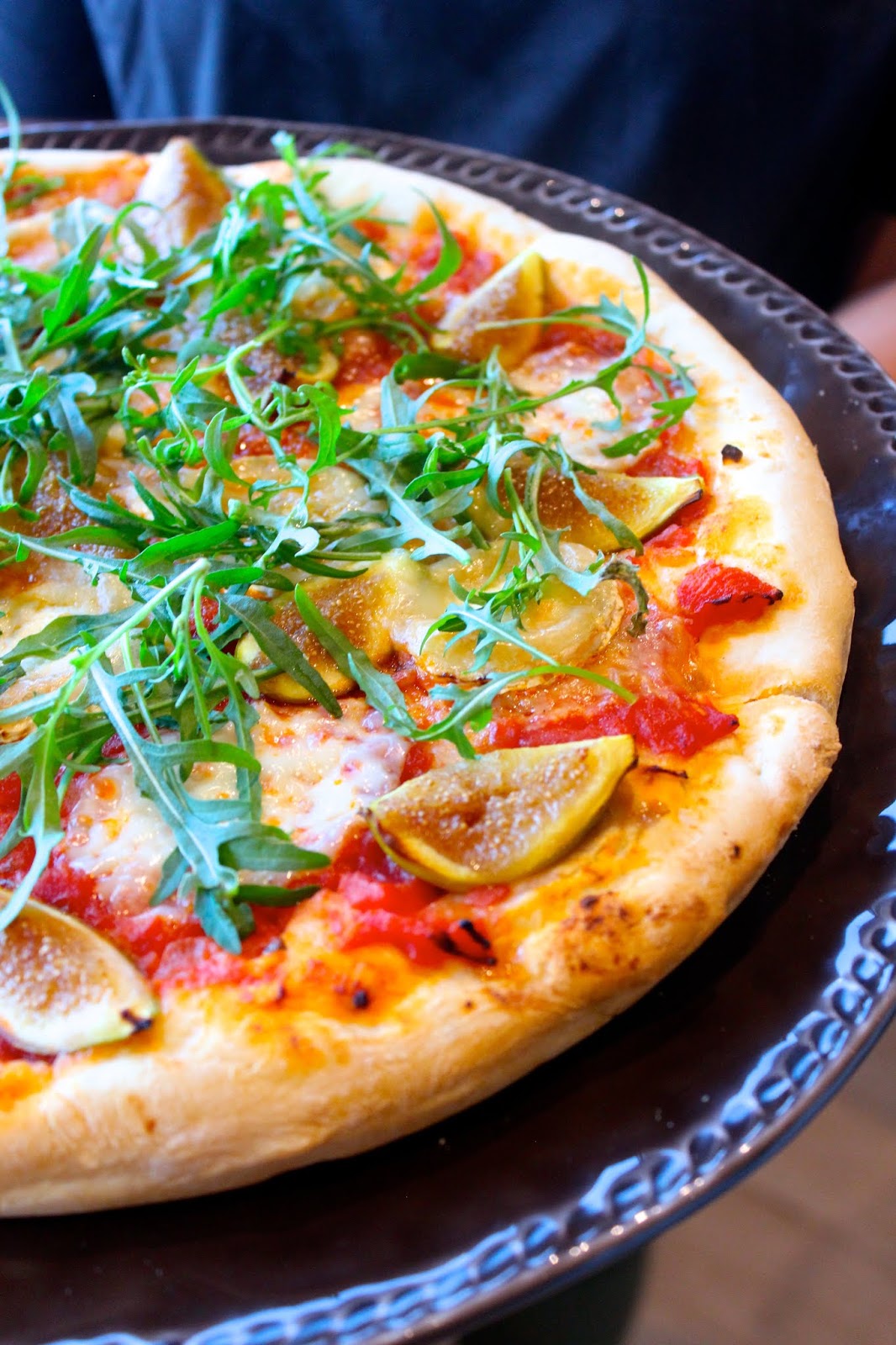 As Minhas Receitas: Pizza de Figos, Queijo de Cabra e Rúcula