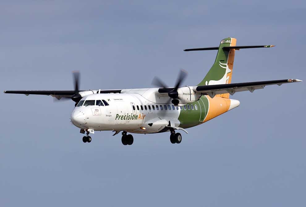 kitongoni: NDEGE ZA PRECISION AIR MARUFUKU KUTUA ZANZIBAR