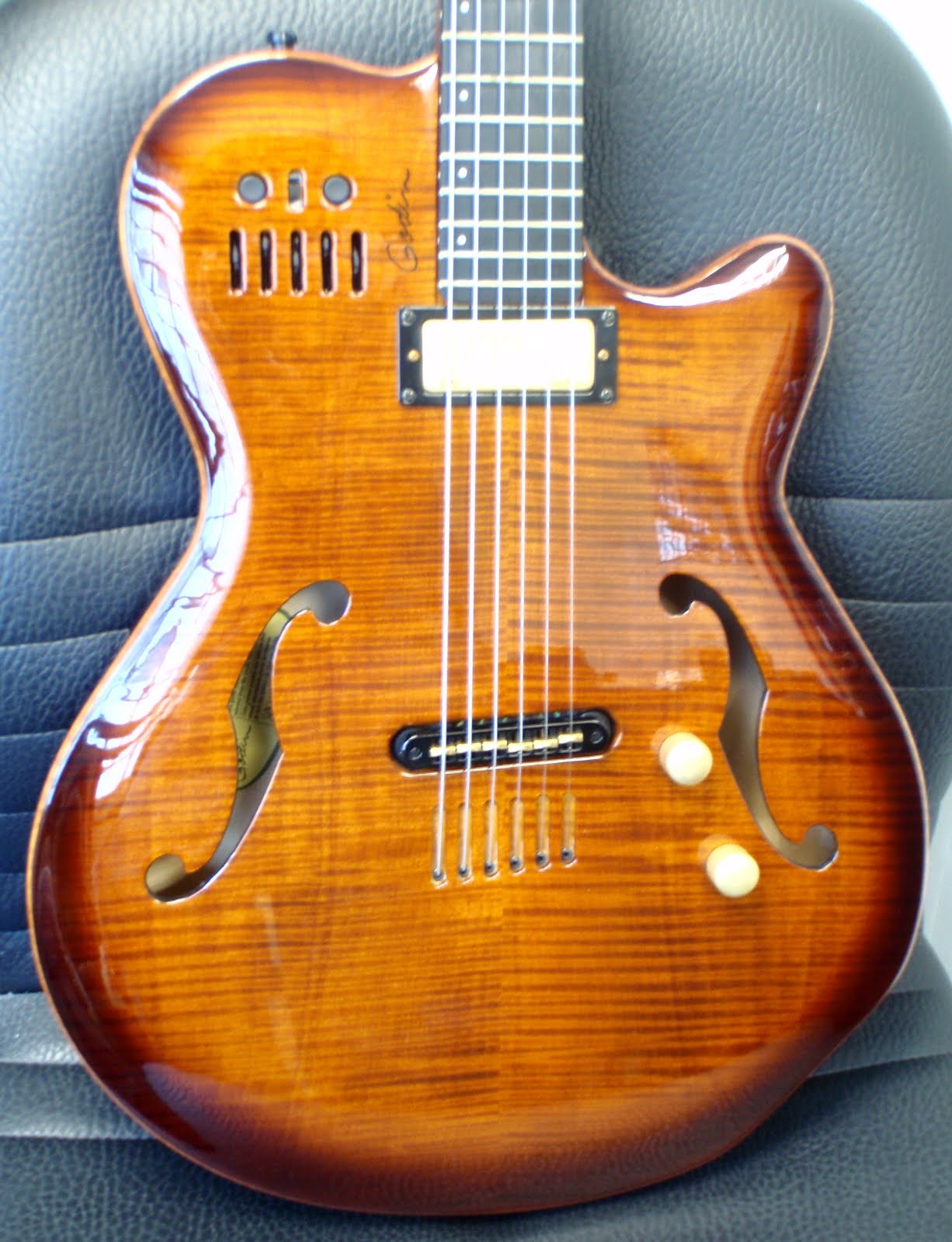 Khalid's Guitar Aid: Godin Multiac Jazz SA