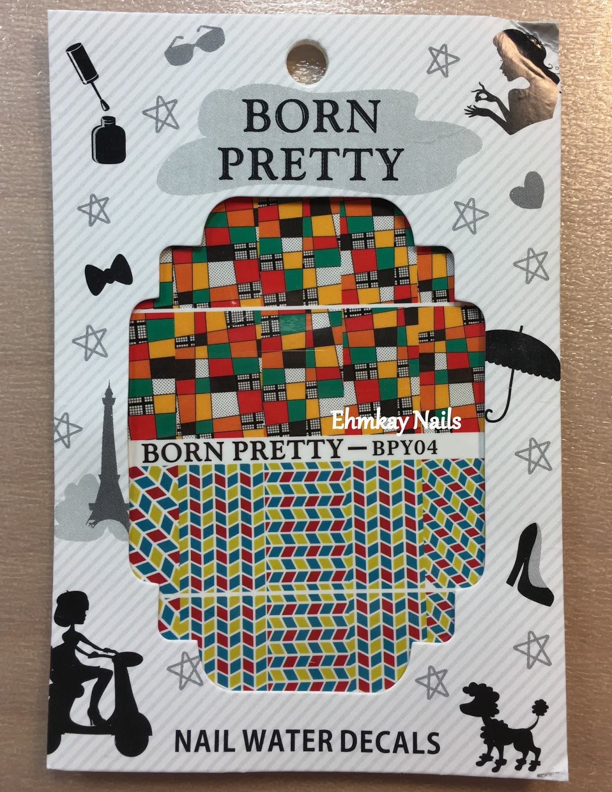 ehmkay nails: Born Pretty Abstract Art Water Decals