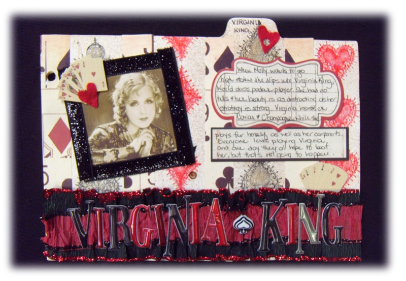 Glitter Tart Designs: Molly Winters is Virginia King