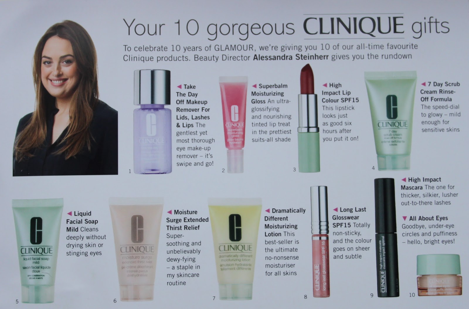the beauty series | uk beauty blog: glamour magazine with free clinique ...