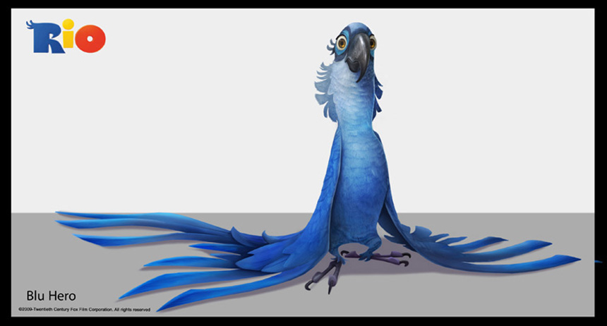 Living Lines Library: Rio (2011) - Character Design