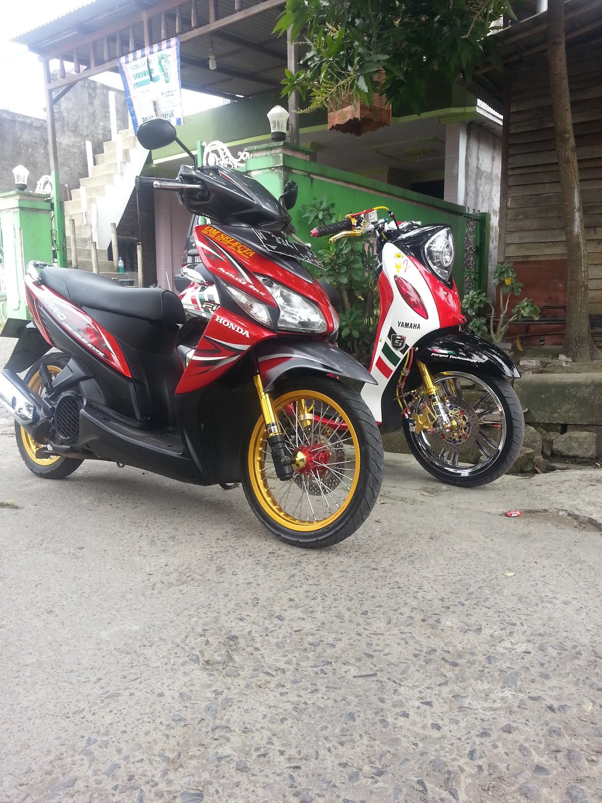 Modifikasi Motor Matic