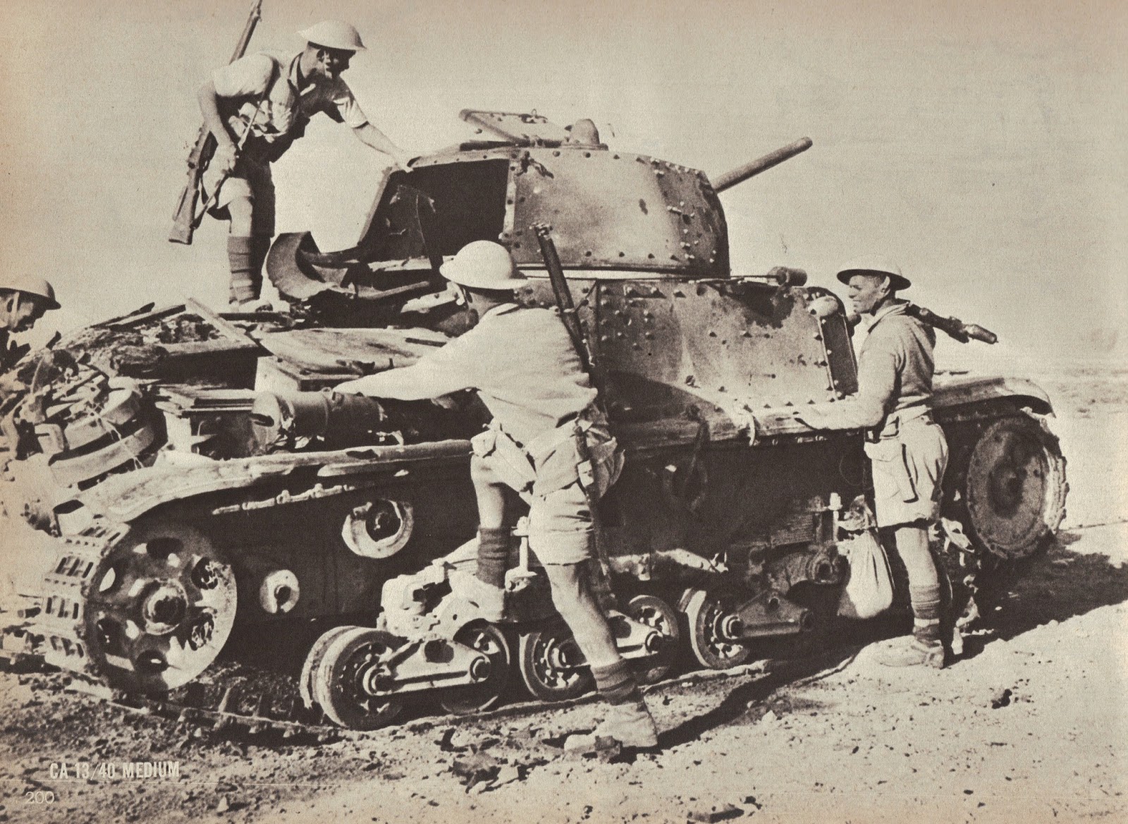 Progress is fine, but it's gone on for too long.: Italian M13/40