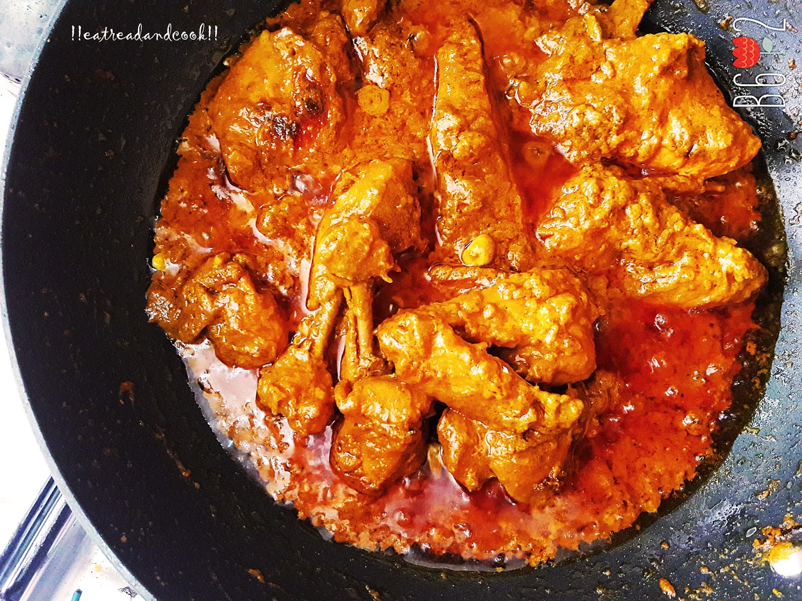 Kesari Murgh / Chicken in Saffron infused Gravy