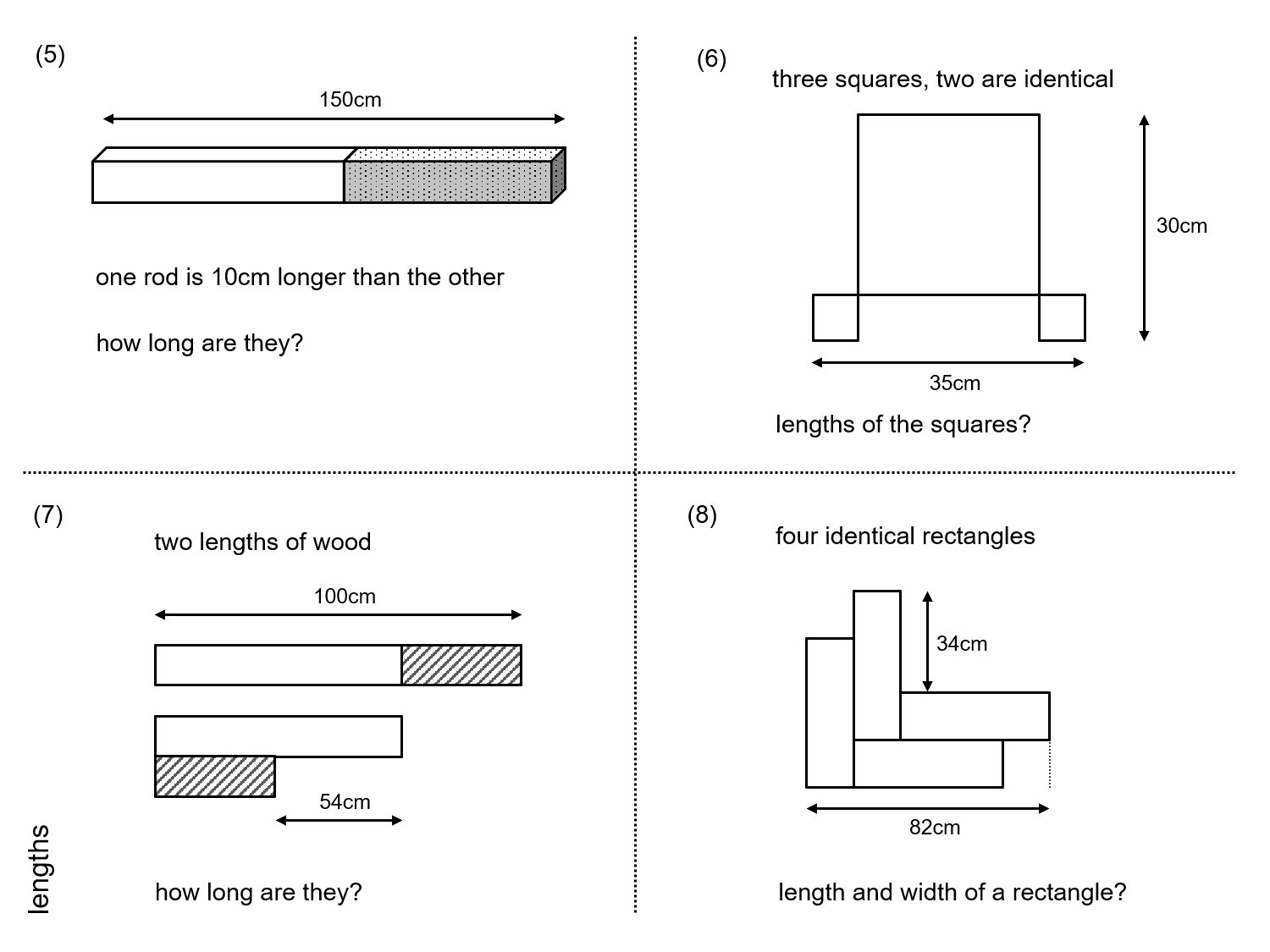 MEDIAN Don Steward mathematics teaching: lengths